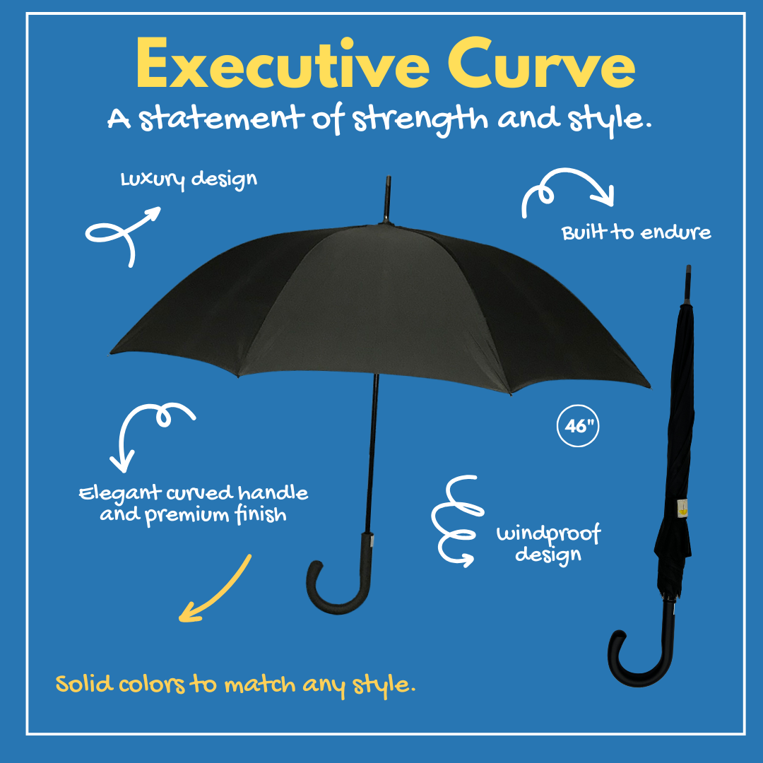 Vancouver Executive Curve Umbrella – Vancouver Umbrella
